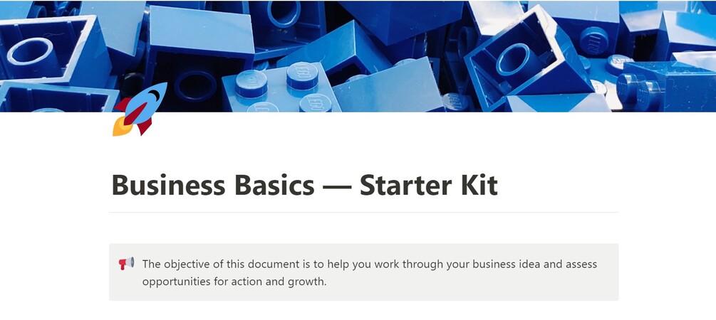 Business Basics - Starter Kit