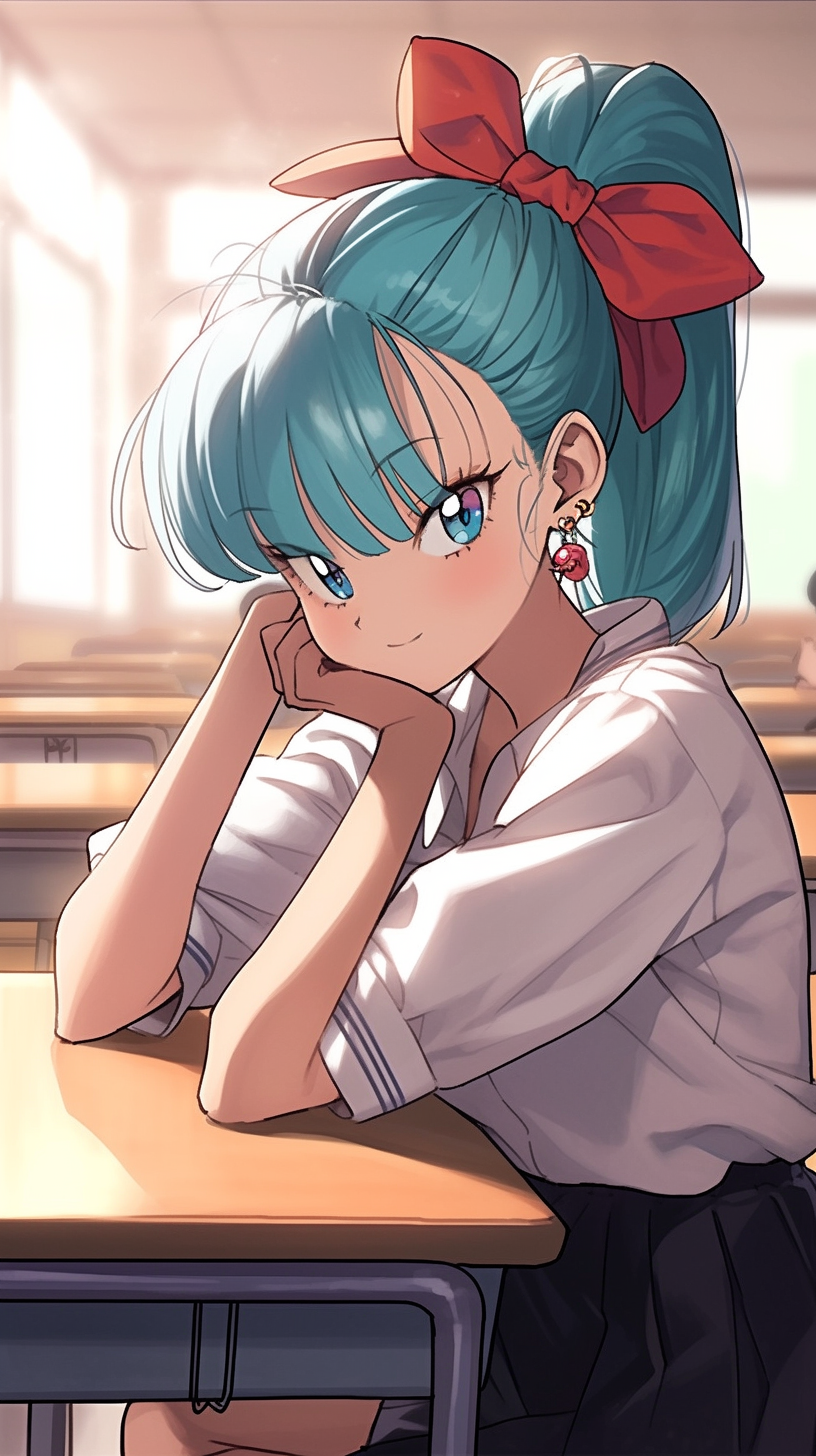 Dragon Ball X School - 4K Wallpaper