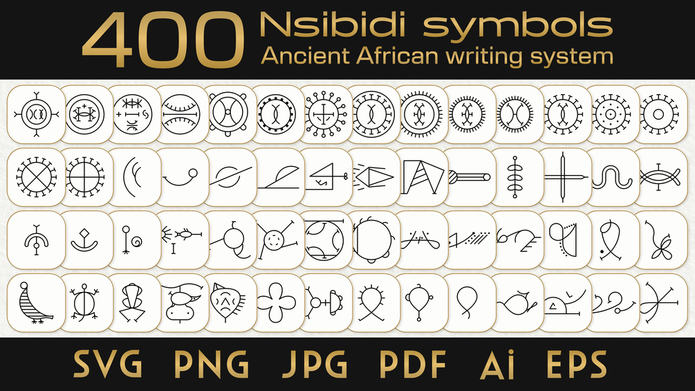 400-nsibidi-symbols-bundle-ancient-african-writing-system-vector-pack