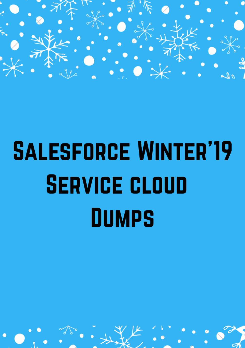 Service cloud Win 19 Dumps