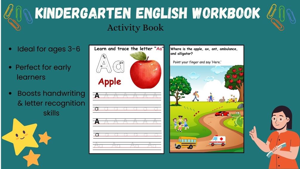 Kindergarten Students Workbook