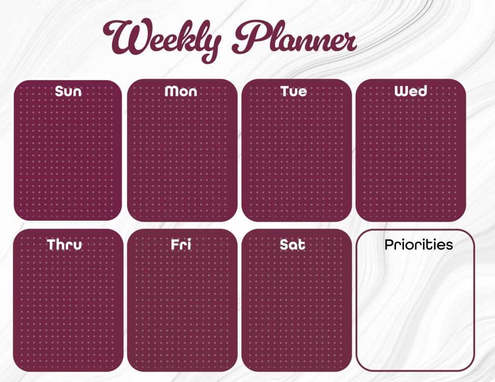 Calendar/organiser
