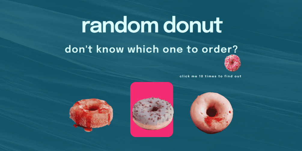 Random Donut Select