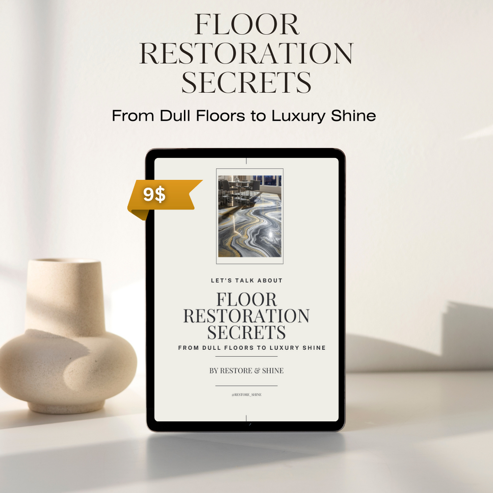 FLOOR RESTORATION SECRETS - From Dull Floors to Luxury Shine [ eBook ...