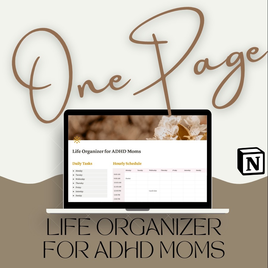 Life Organizer for ADHD Moms