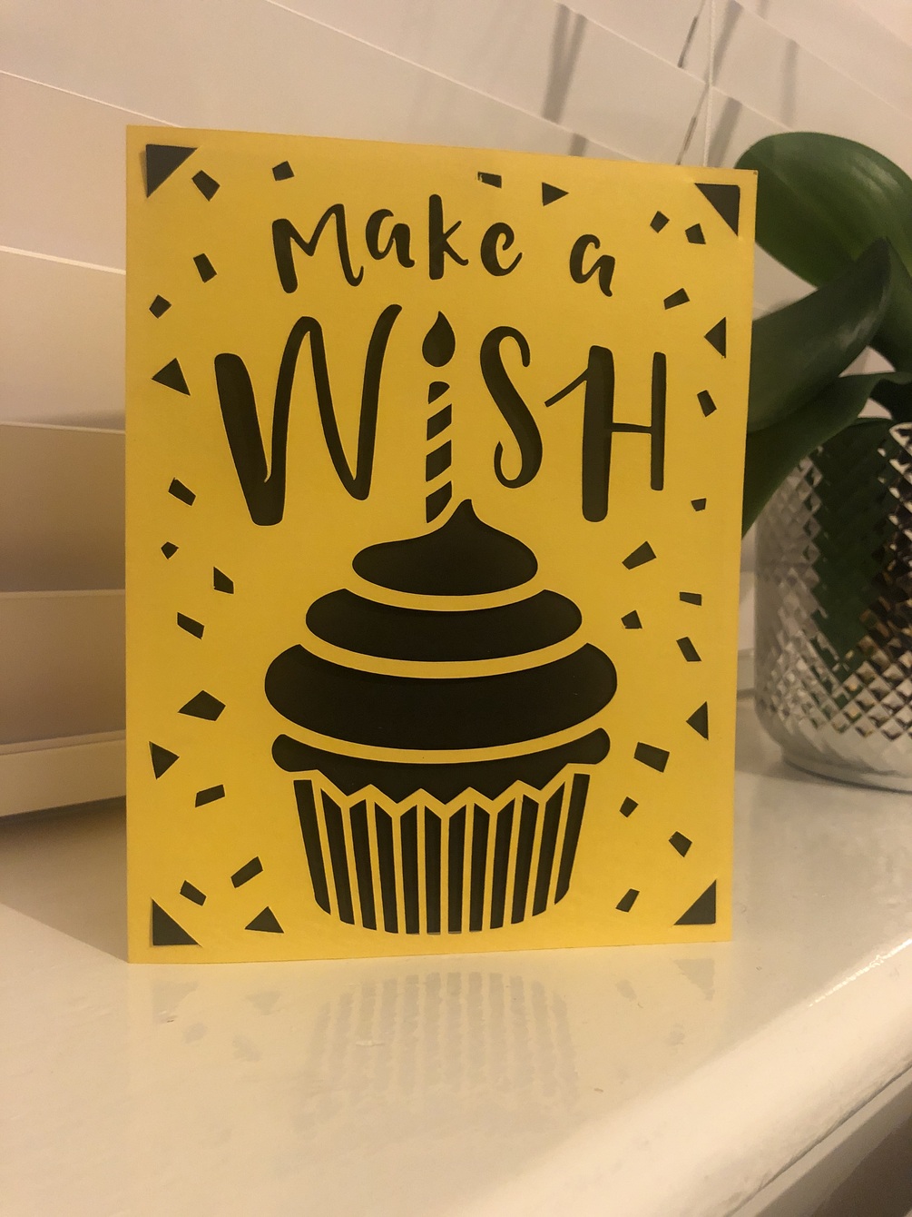 Make A Wish Birthday Card