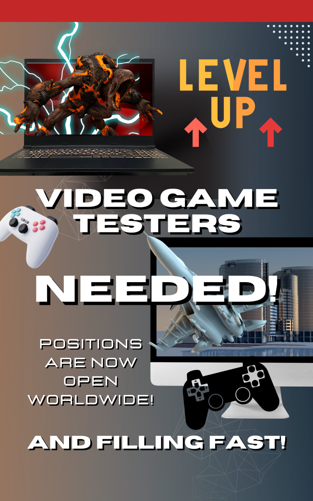 Game Testers Needed To Make Money Playing Video Games!