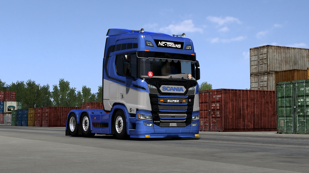 NC trans 4 skin For scania NG