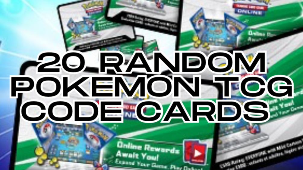 20 Random Pokémon TCG Live Codes - Listing 1