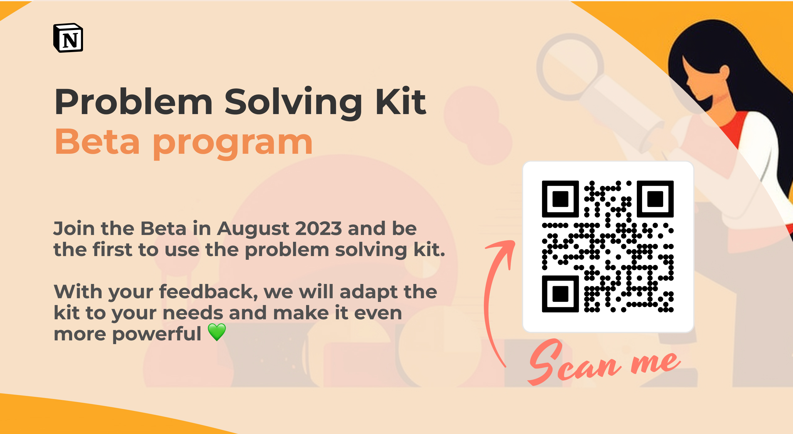 Problem Solving Toolkit - Notion pack to crack any problem