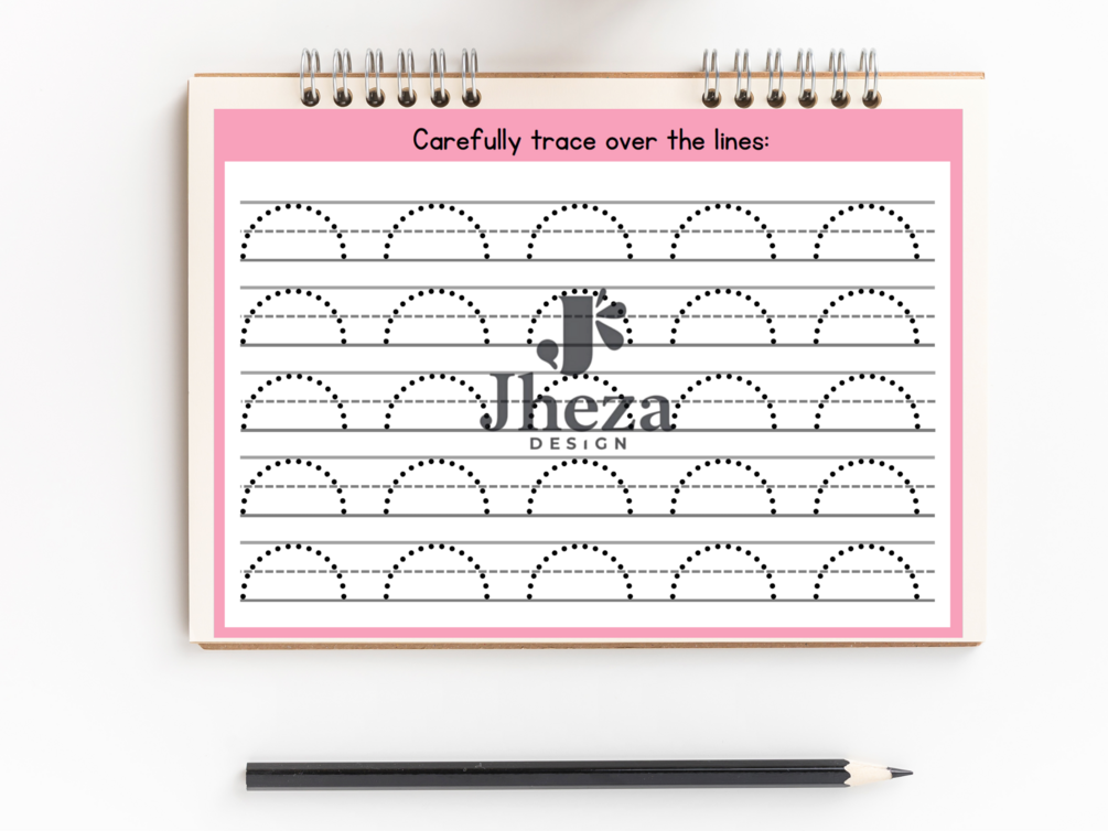 Prewriting Lines Tracing Book, Develop Fine Motor Skills, Fun and ...