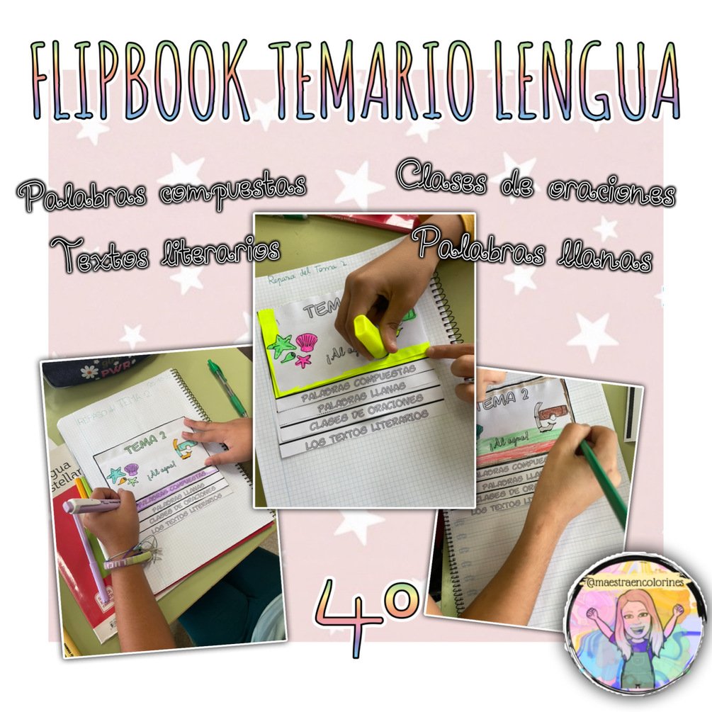 FLIPBOOK TEMA 2 LENGUA ED.Santillana