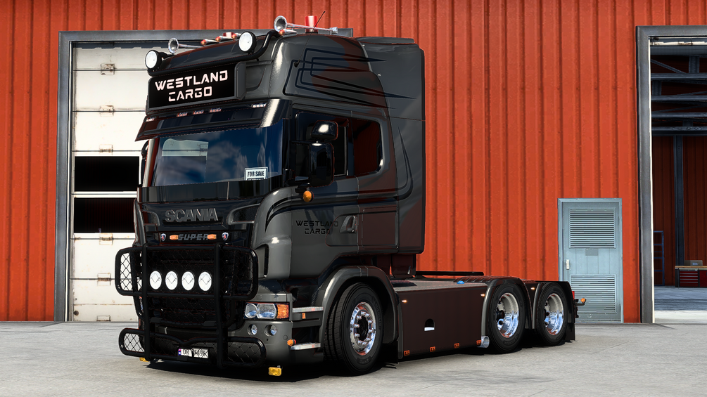 Scania RJL 6s Westland Cargo Skin