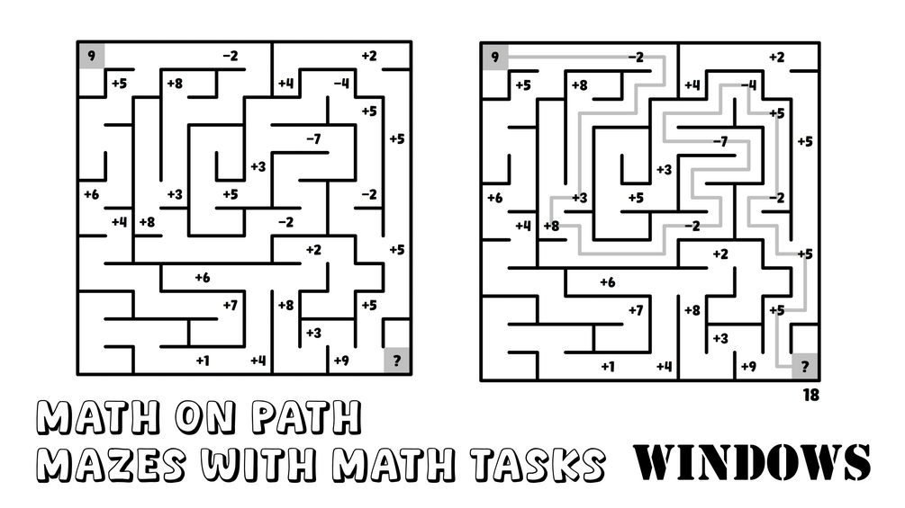 Math On Path - A Maze Puzzle Generator with Math on the solution path ...