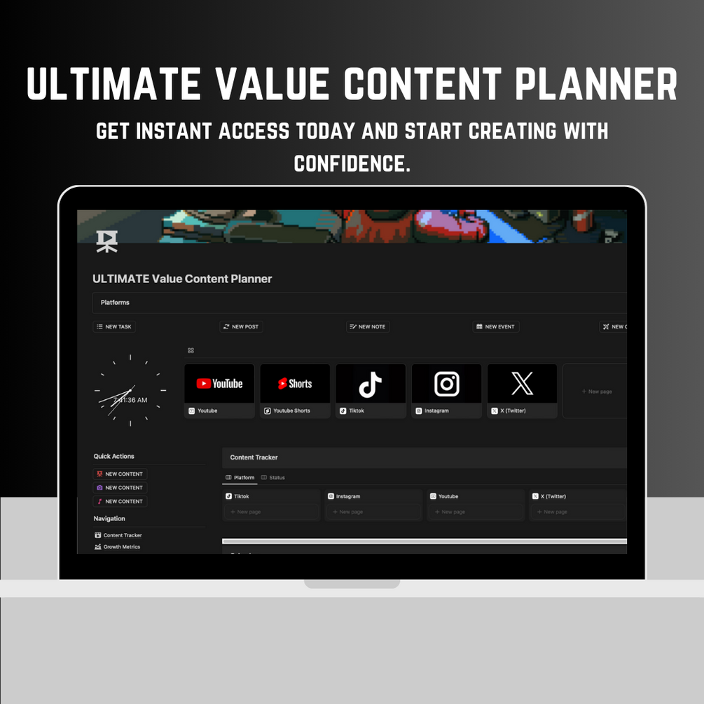 ULTIMATE Value Content Planner