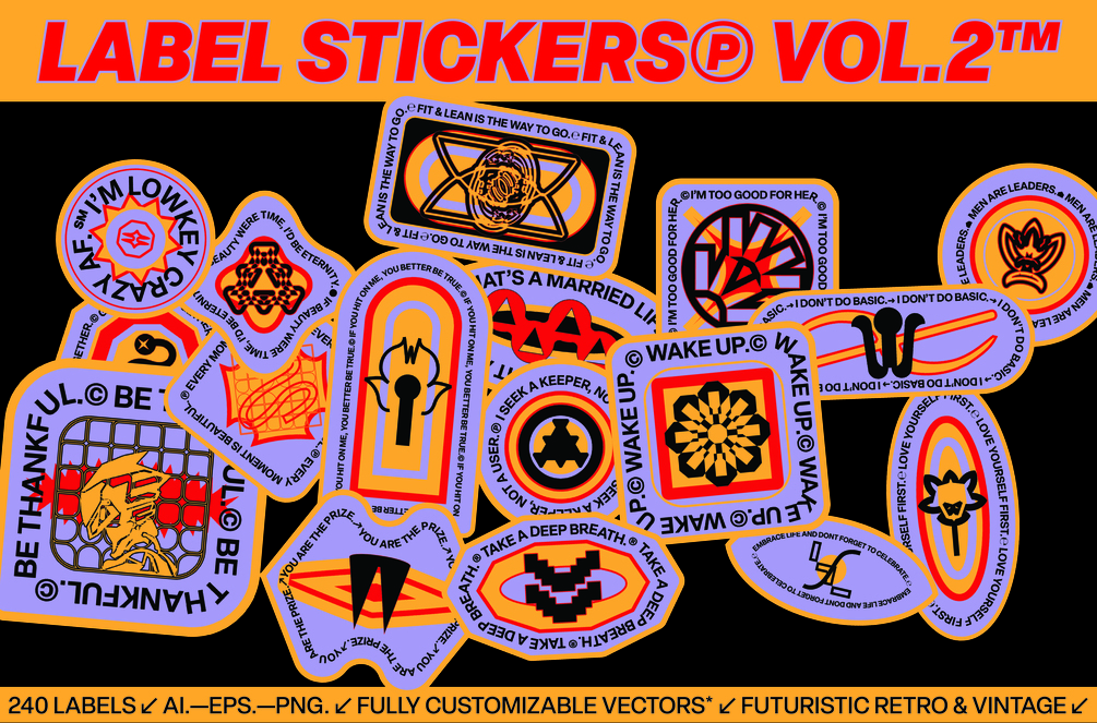Label Stickers Vol.2