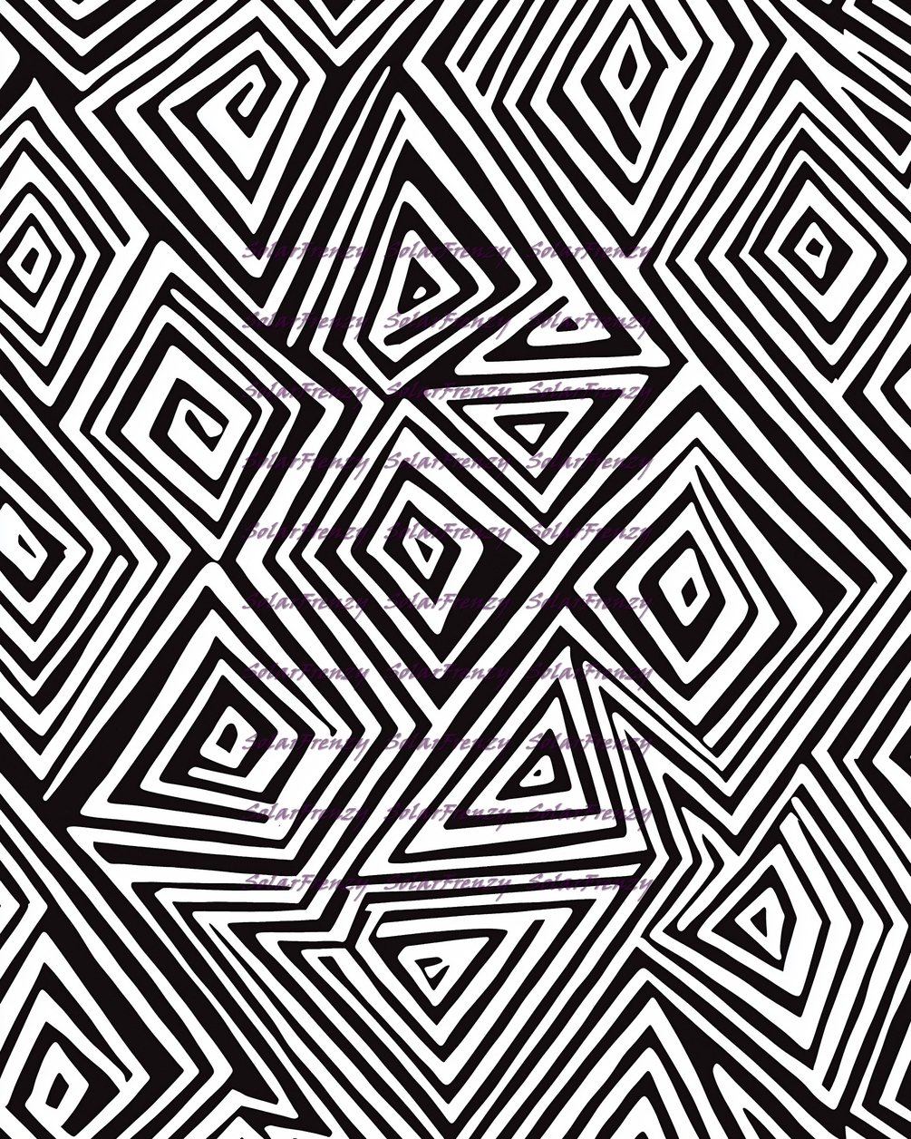 Dynamic Spiral Geometric Pattern