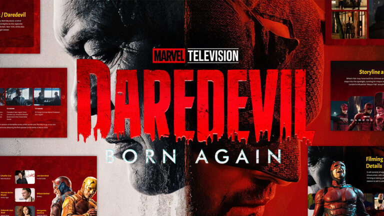 Daredevil Born Again Template – PowerPoint
