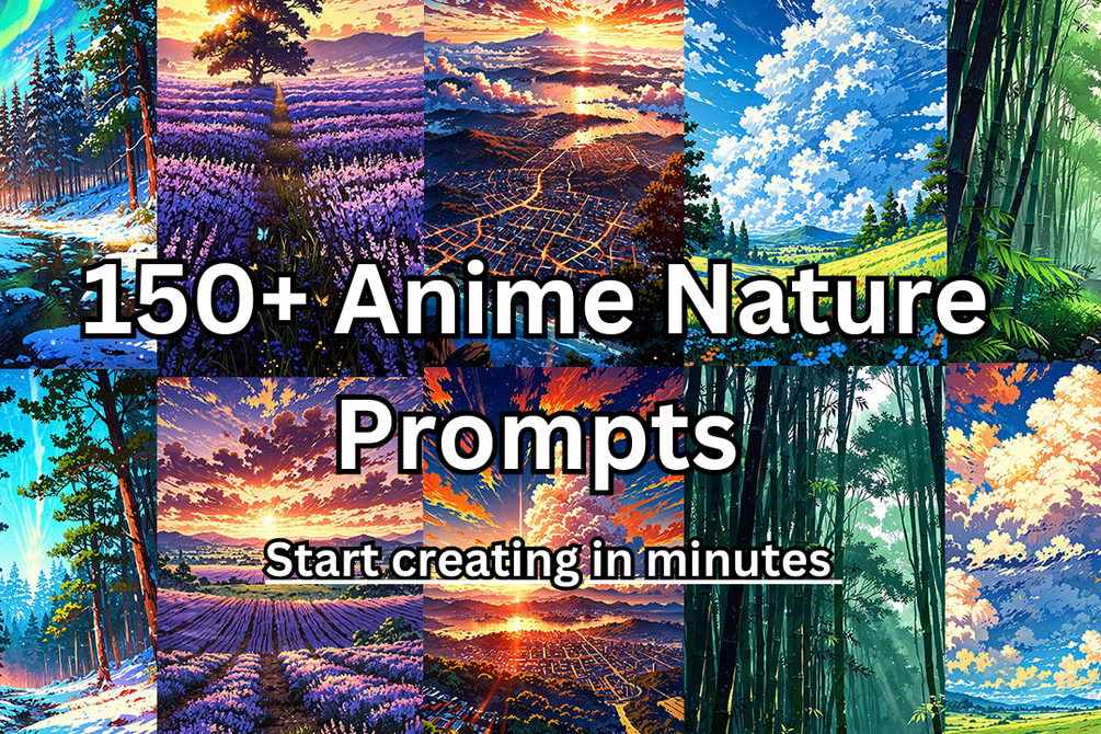 150+ Anime Nature Instagram Reels Prompts!