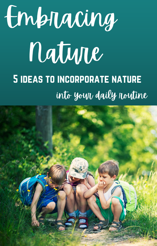 Embracing Nature: 5 ideas to incorporate nature into your daily routine