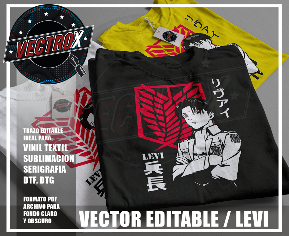 Vector Editable - Levi