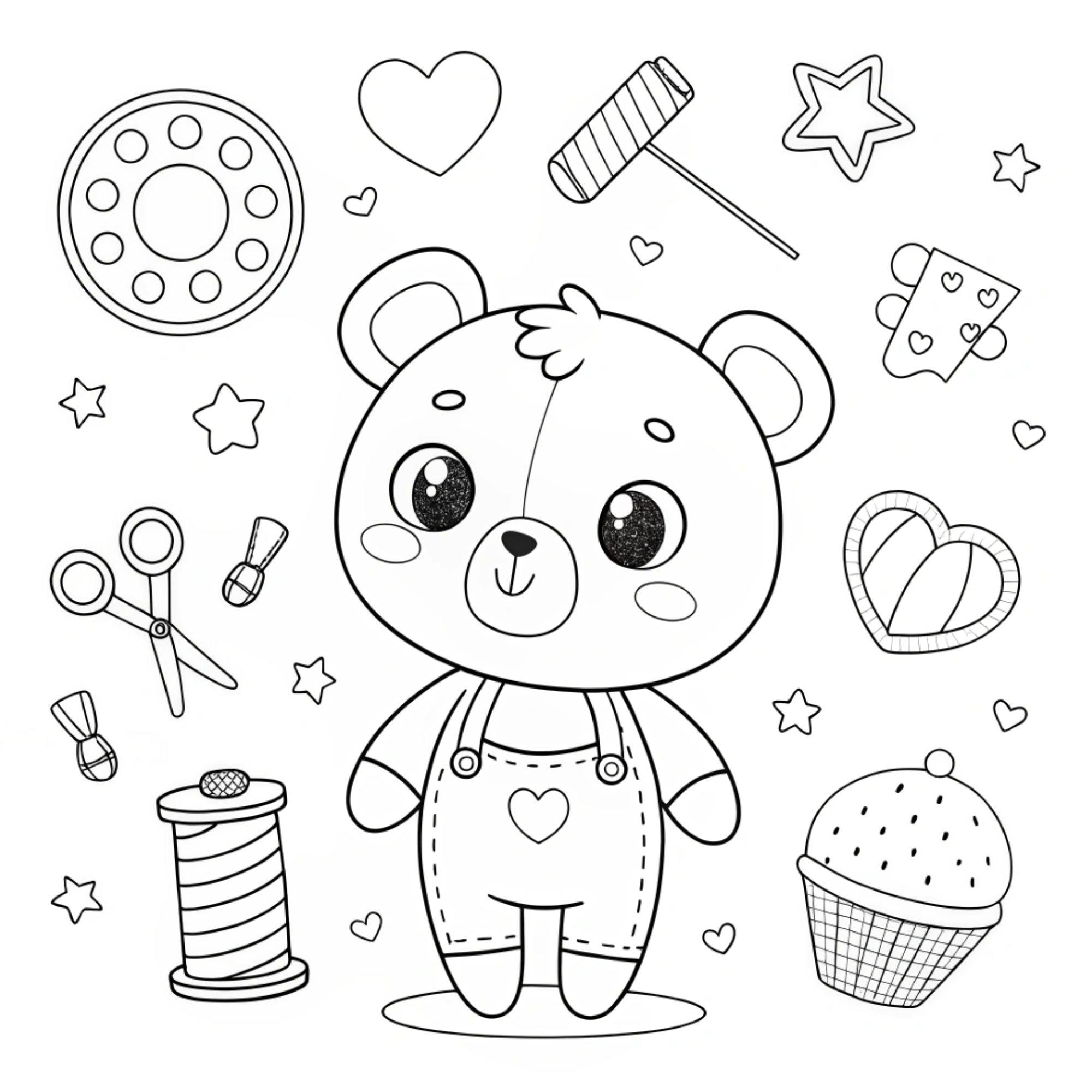 Little Things Coloring Book, Perfect for Relaxation and Creativity, for ...