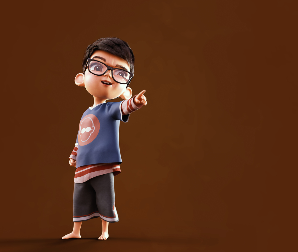 Edi r Cartoon Boy Rigged