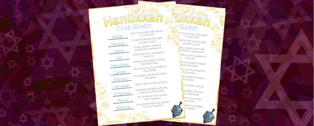 Hanukkah Clue Quest