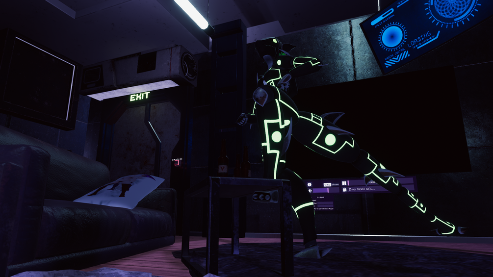 R3CL41M3R - A Cyborg Shark VRC Avatar (QUEST + FBT COMBATIBLE GOGOLOCO)