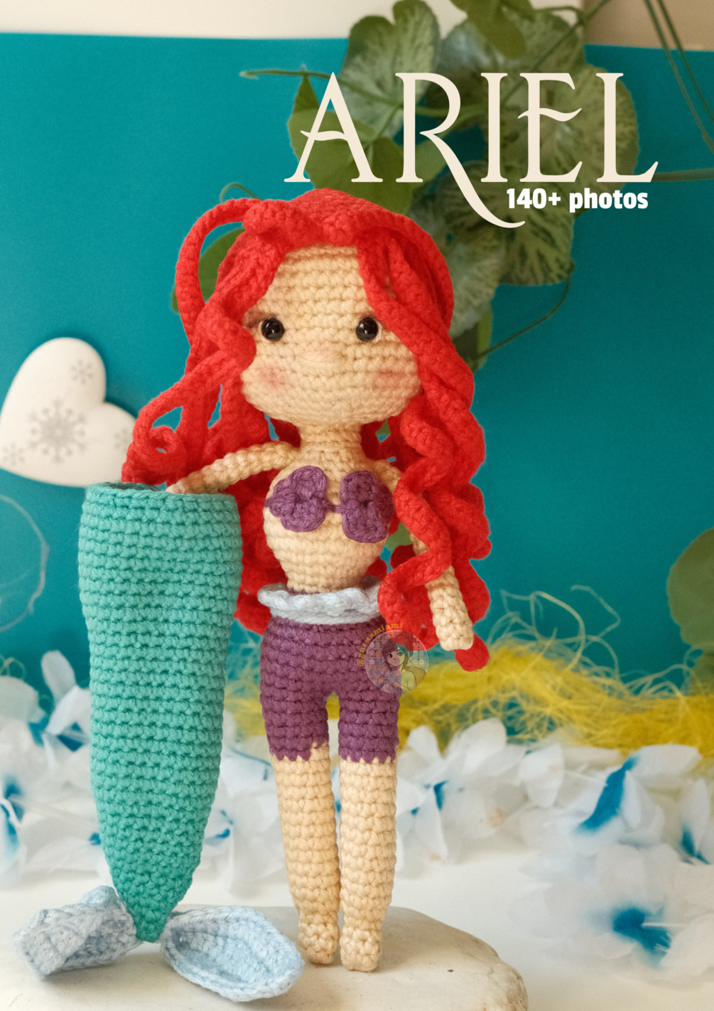 ARIEL - crochet amigurumi pattern PDF