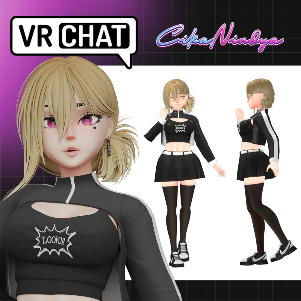 VRChat Avatar | Unique 3D Character | Ariana VRChat | VRChat and ...