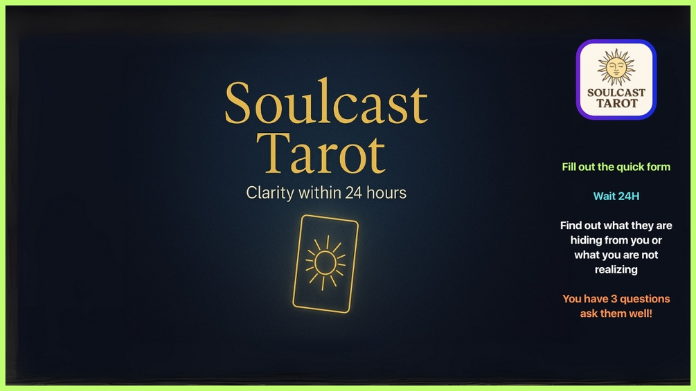 Soulcast Audio Tarot Reading — Extremely Precise, Clarity Delivered in ...