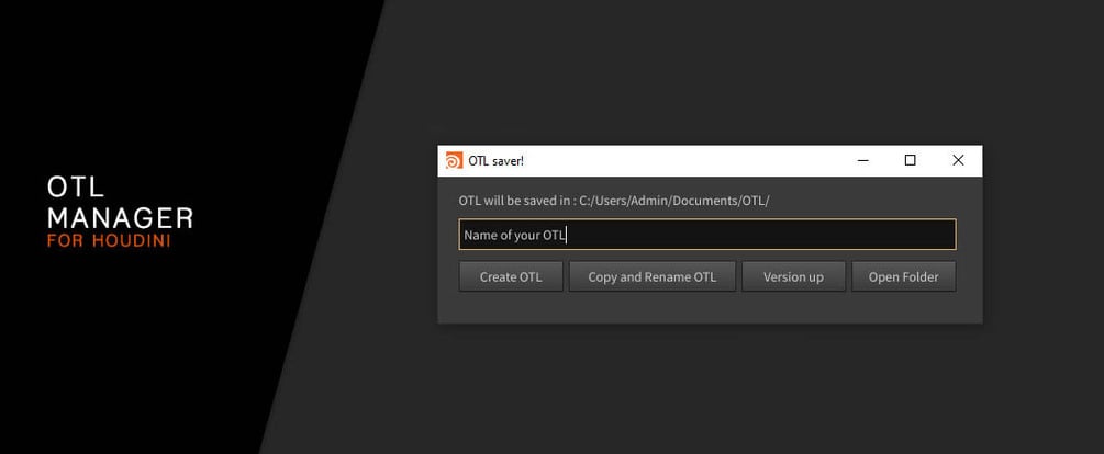 OTL Manager for Houdini (Windows)