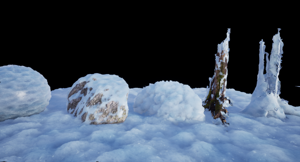 UE4 Snow Material
