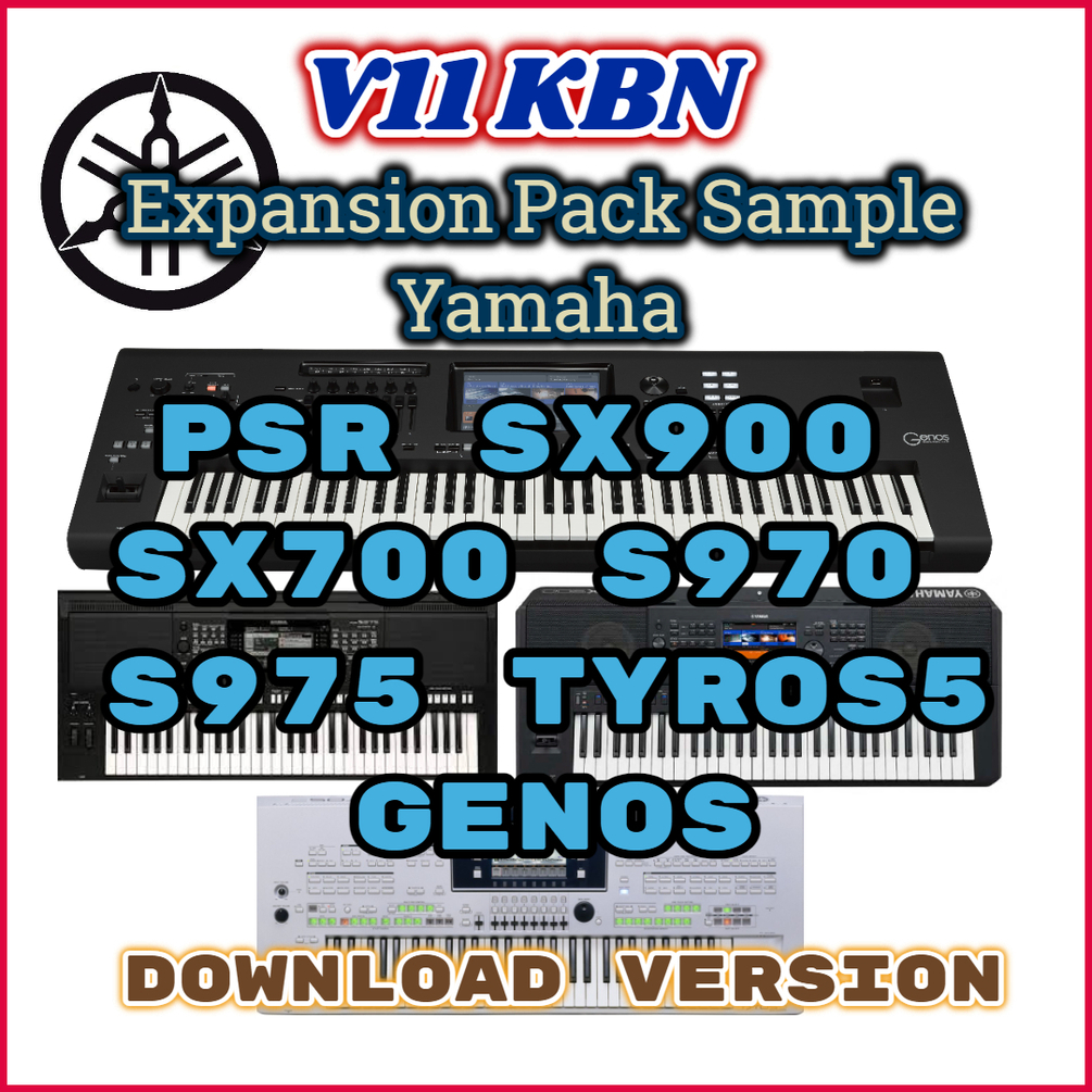 Bộ Sample KB V11 Dành Cho Các Dòng Đàn Yamaha PSR SX900 S970 S975 A3000 Tyros 5 và Genos ...