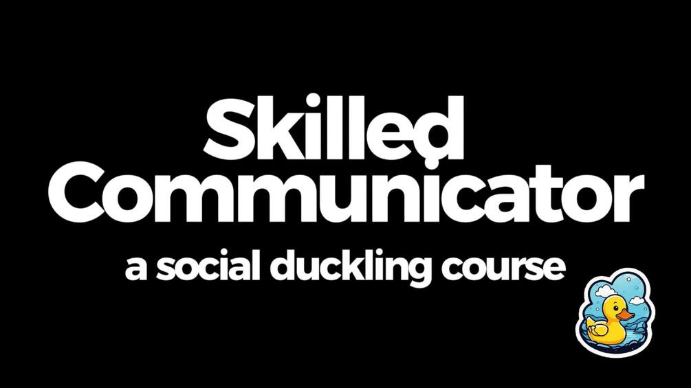 SKILLED COMMUNICATOR - Communication training for those looking to ...