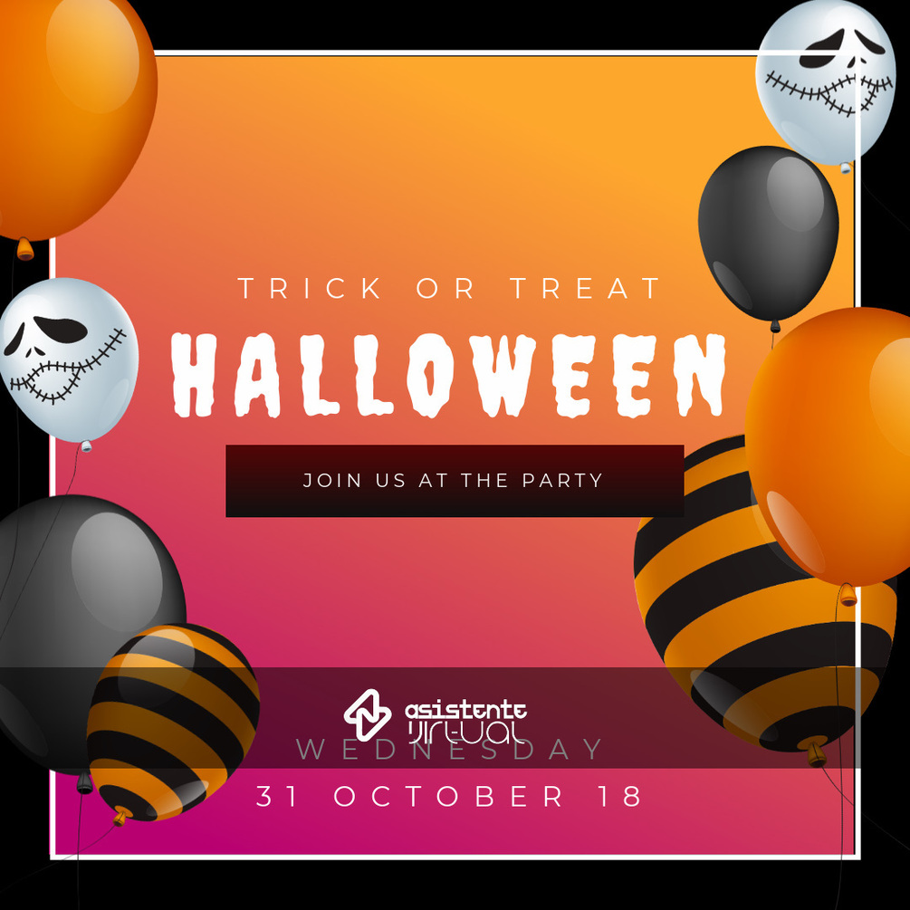 19 - HALLOWEEN Social Networks 1080X1080 (English)