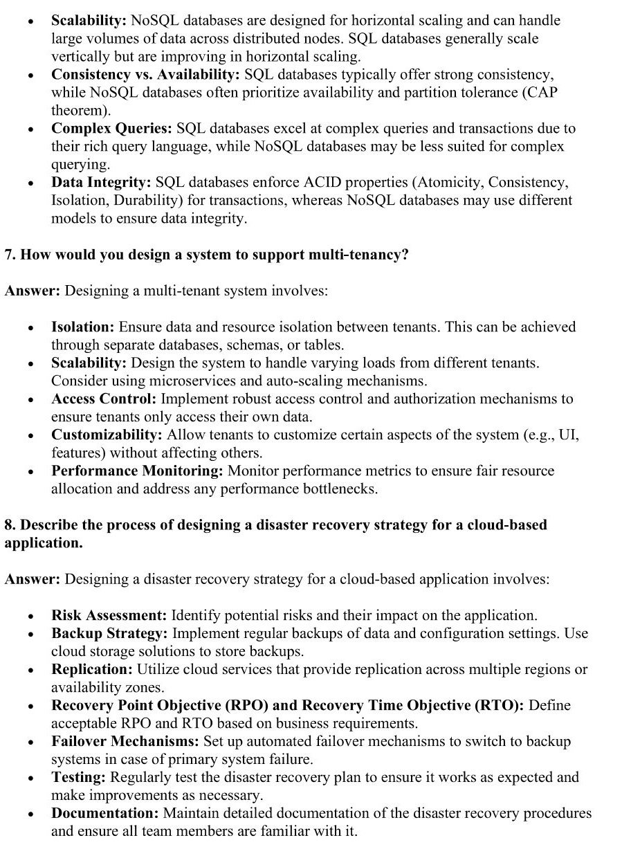 6 PDFs containing ALL Types of Most Asked Interview Q&A (Scenario-Based, Technical-Based ...