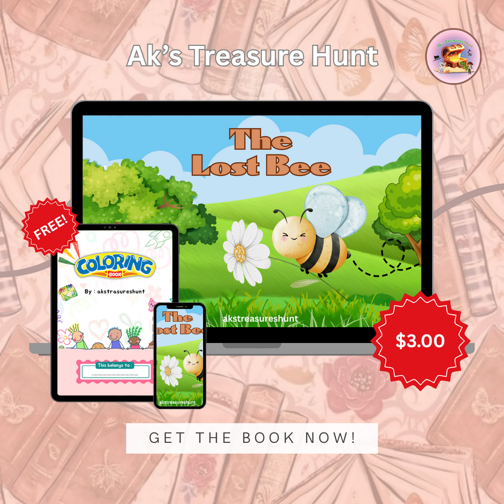 The Lost Bee with FREE Coloring Book