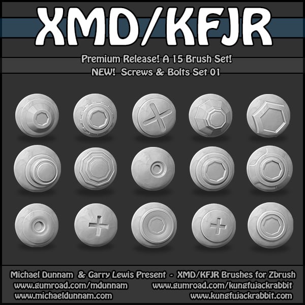 Premium Screw & Bolt Set 01