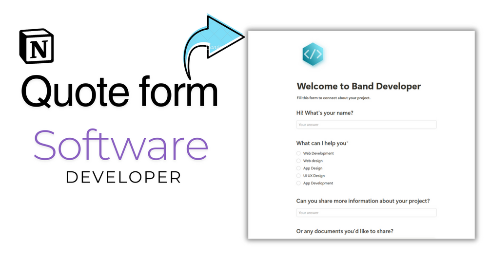 Quote Form Software Developer