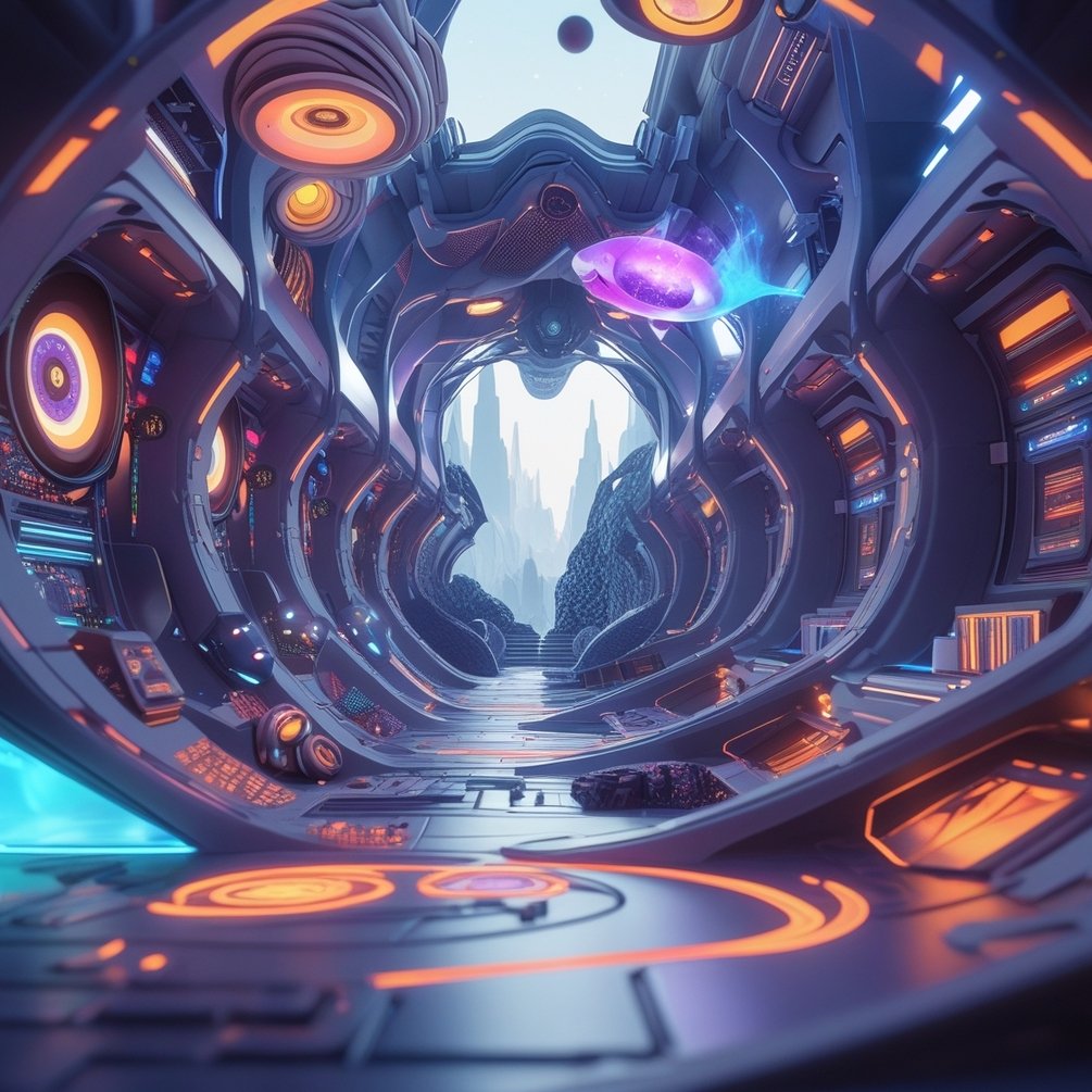 Title: Step into the Enchanted Realm of Magical Future Environments 🌌 # ...