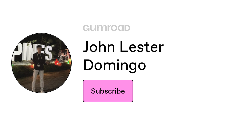John Lester Domingo