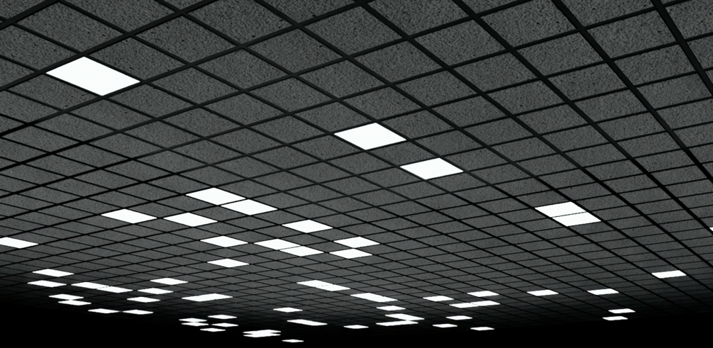 Backrooms Ceiling Tile V1