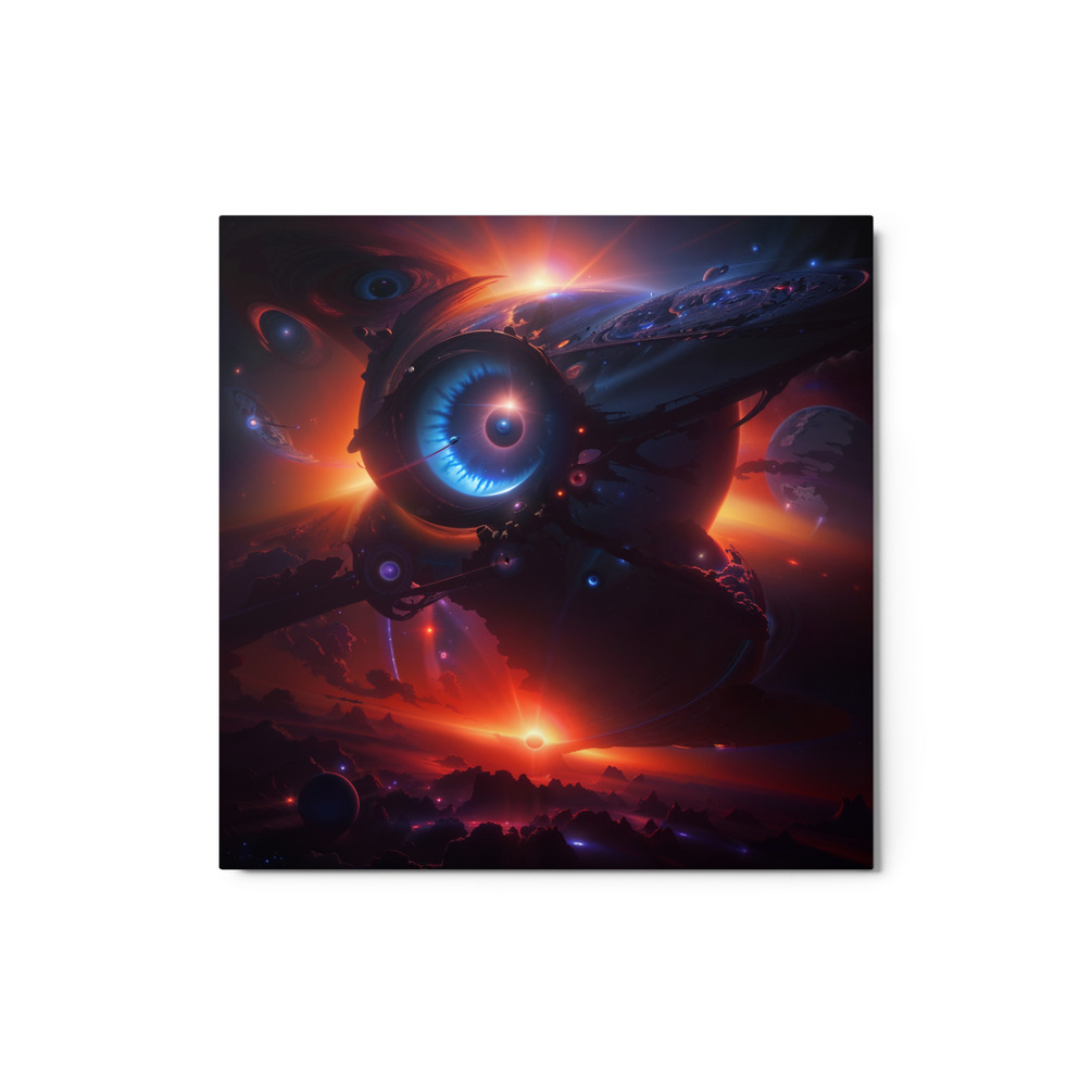 "Universal Gatekeeper I" - Metal Plate Print