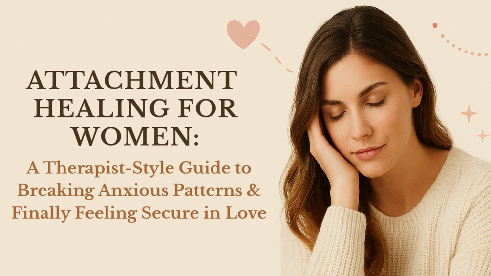 Attachment Healing for Women: A Therapist-Style Guide to Breaking ...