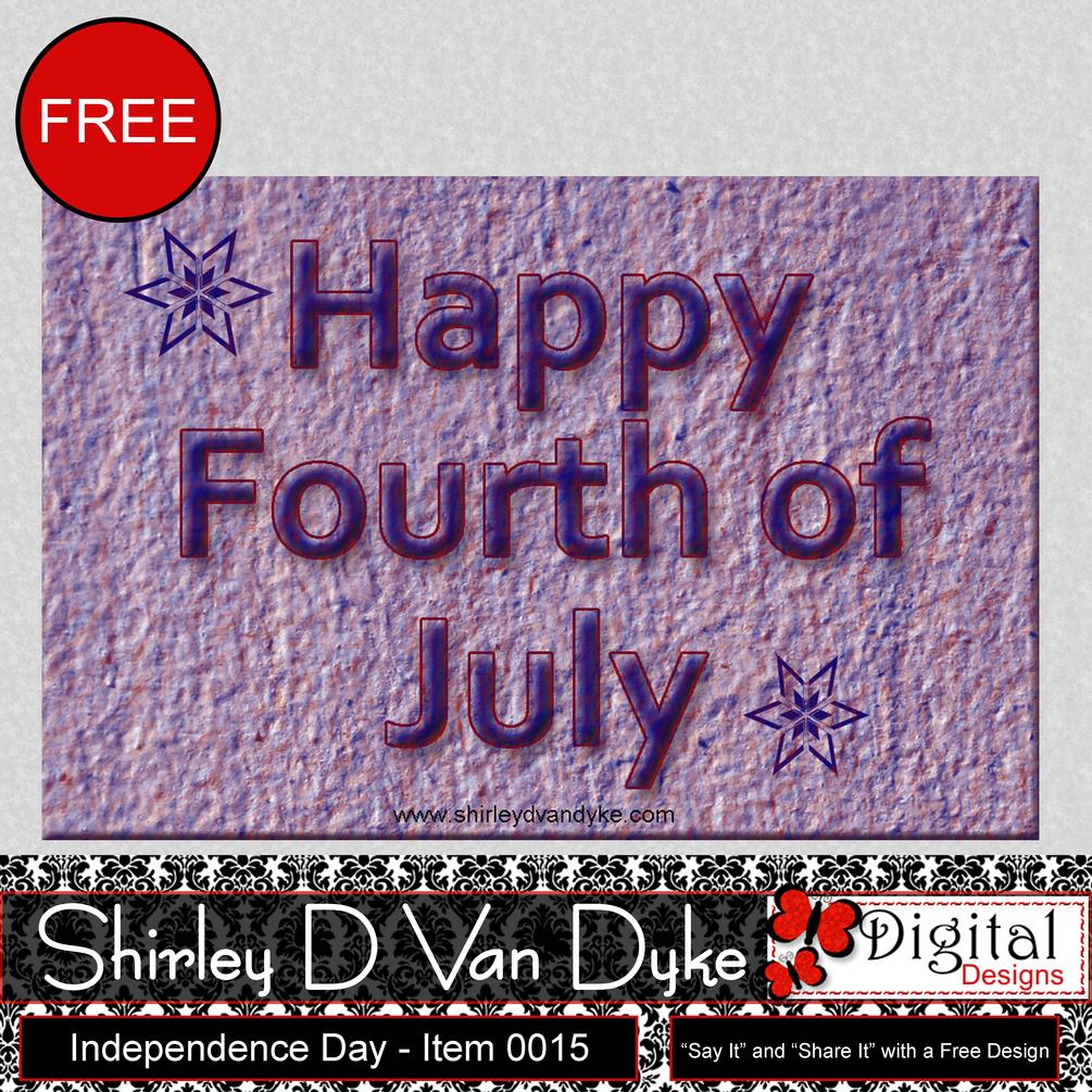 Free Design - Independence Day Item 0015