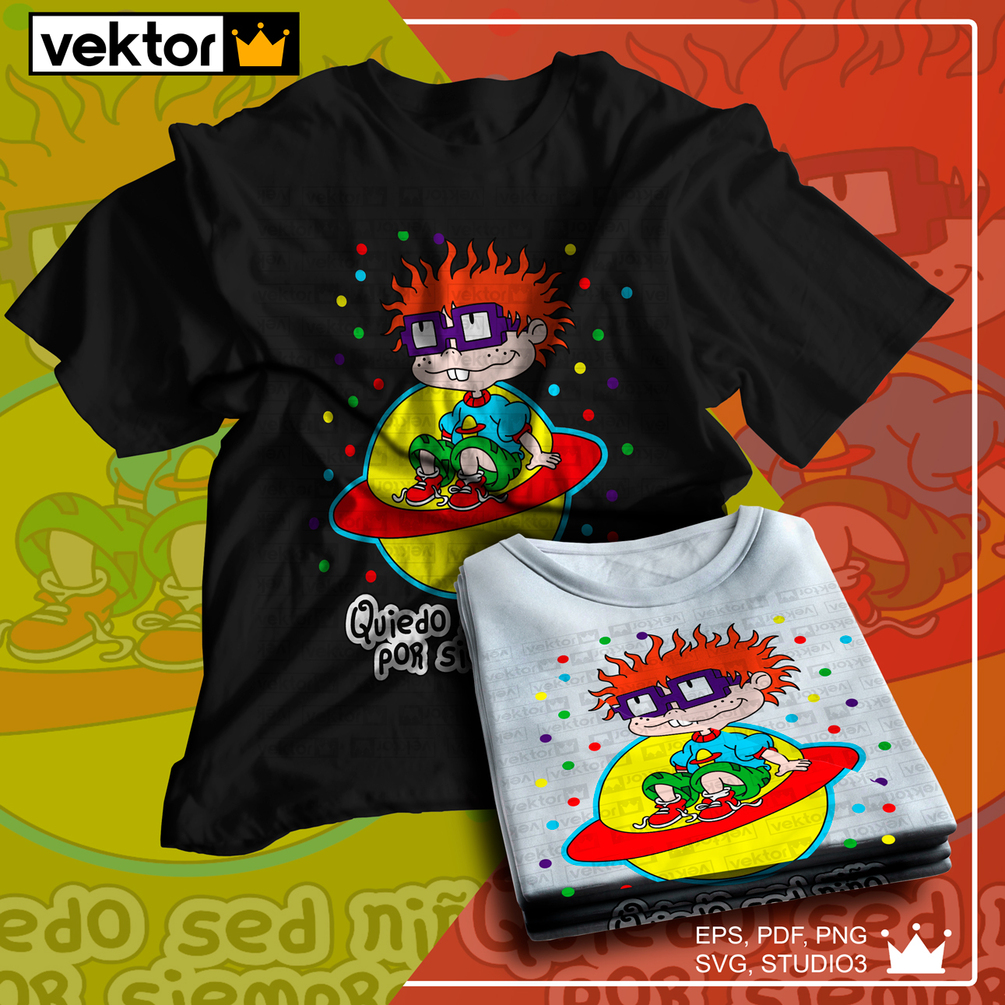 Vector Carlitos Quiedo Sed Niño Rugrats