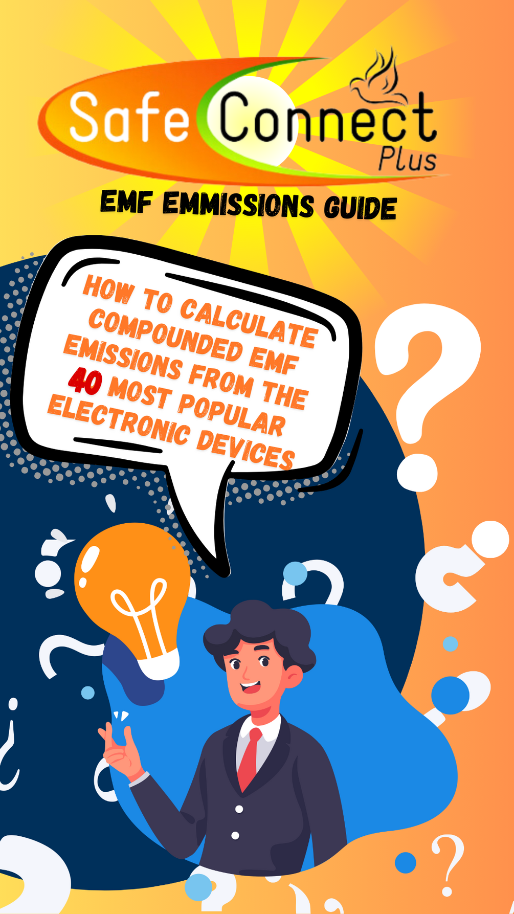 The Safeconnect Plus EMF Emissions Guide w Daily Log