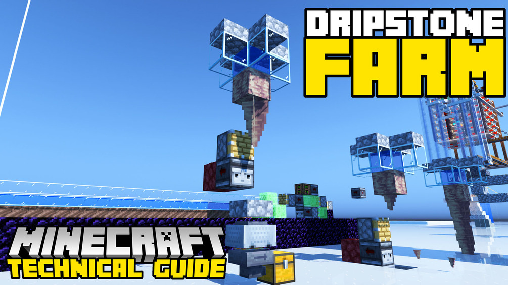 KiguCorp's Dripstone Farm (Schematic)